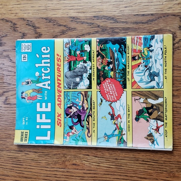 Archie Series | Other | Vintage 6s Life With Archie No 4 Archie Series ...